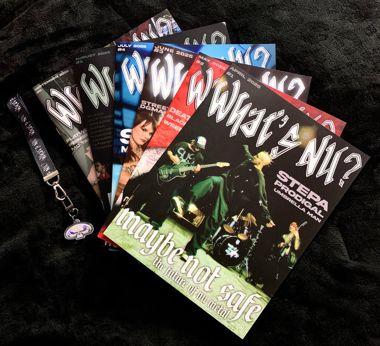 The Nu Metal Agenda Merch Table